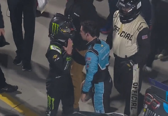 NASCAR Driver Attacks Another Driver after Race.