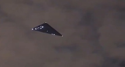 The US TR-3 Black Manta Spotted Flying over Mexico...... US Has Been ...