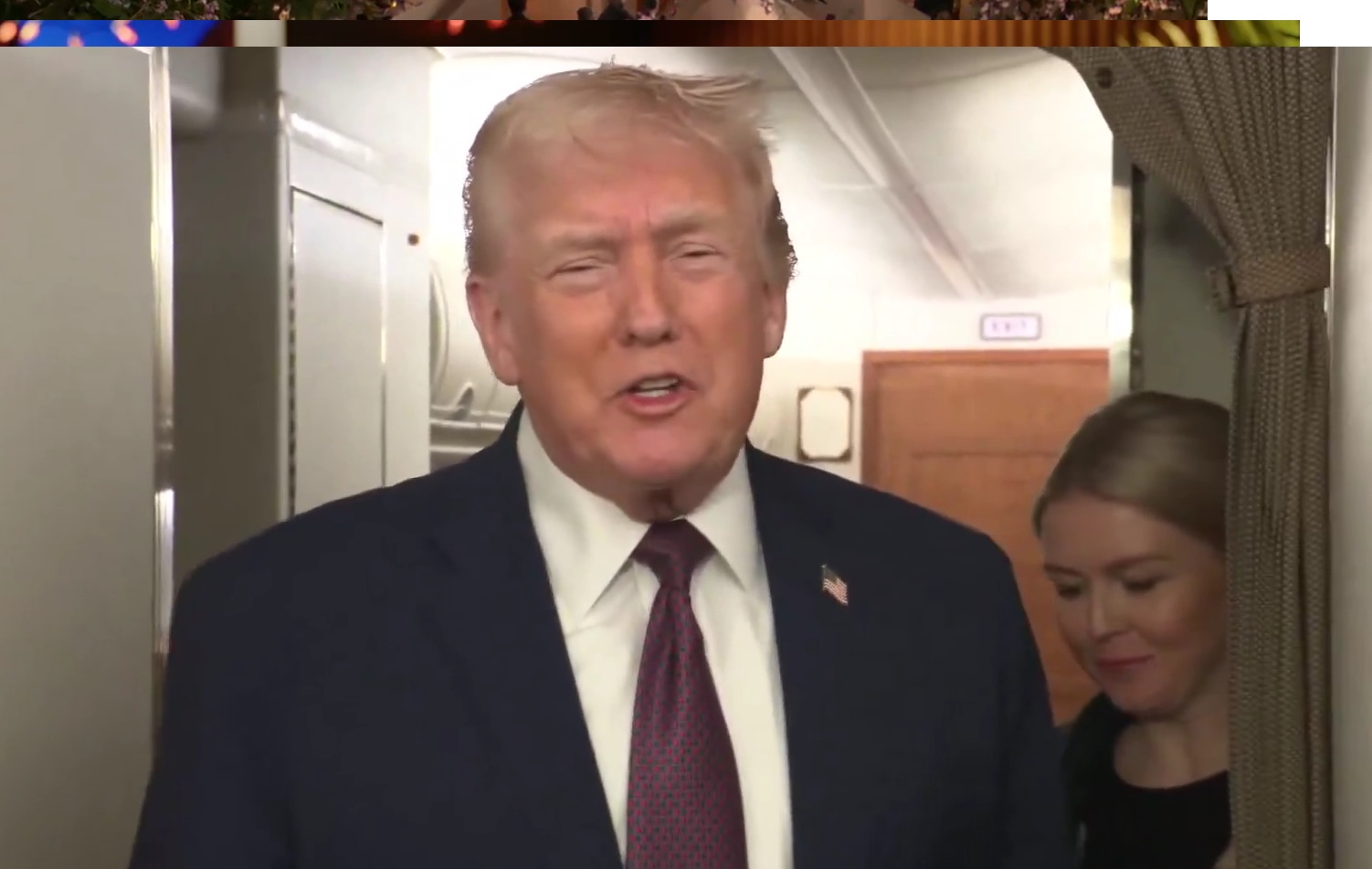 LMFAO! Hilarious turbulence moment with President Trump aboard Air ...