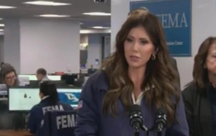 Noem: I don't know of any peaceful protester that shows up with a gun.