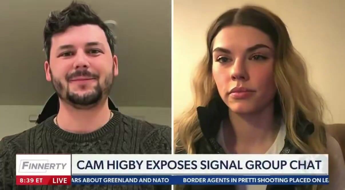 Cam Higby expose signal group chat