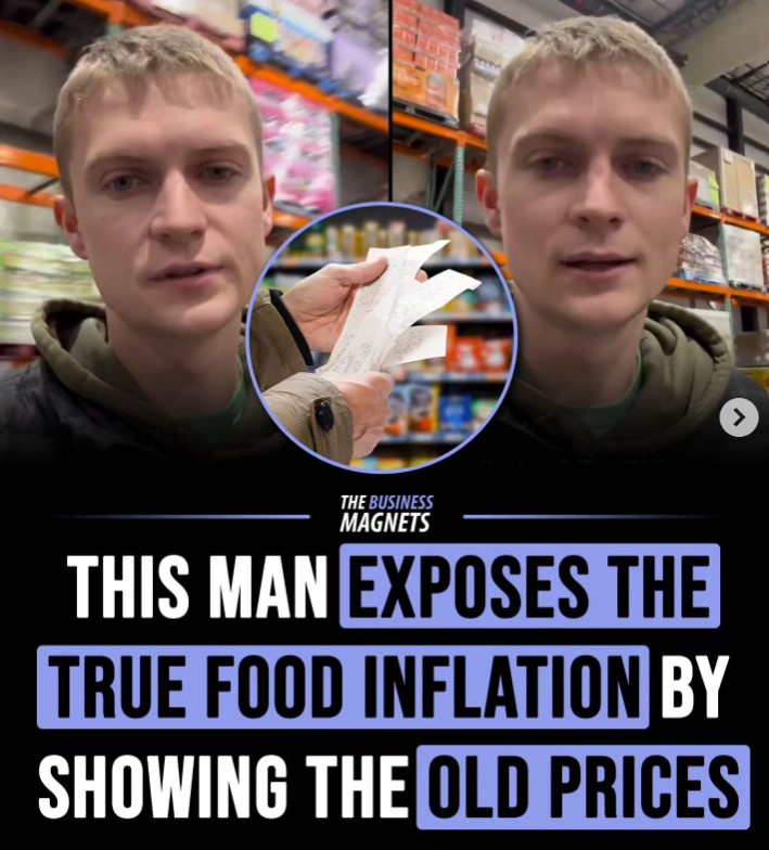 Guys Shows the True Food Inflation. 7% Inflation? Try 75%