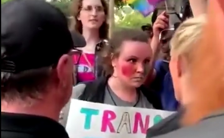 Just Wanted to Show you the ANGRIEST Liberal Trans Rights Activist