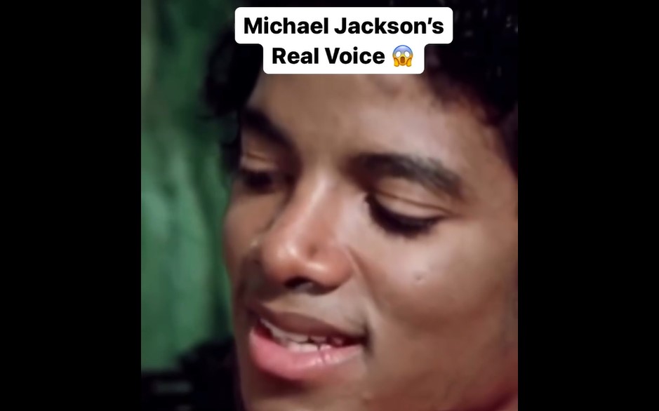 Michael Jackson's Voice was all an Act....