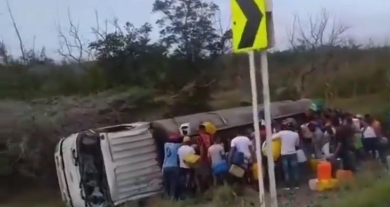 Overturned Bus Full of People and More trying to Help...but Something ...