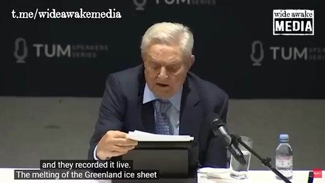 George Soros Appears to Suffer Stroke While Reading from a WEF Script.