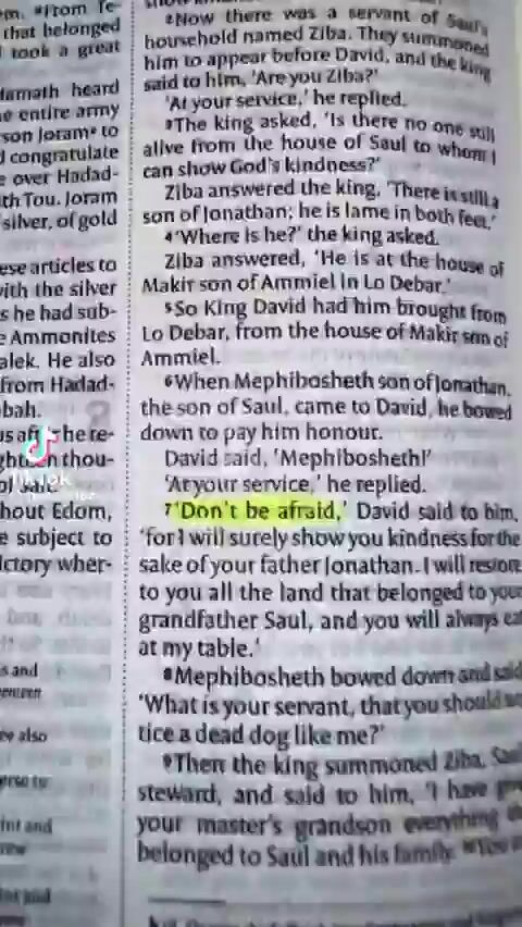 BIBLICAL: "Do Not be Afraid"