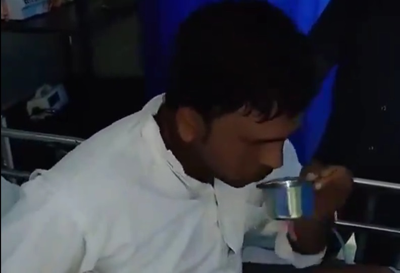 Video shows Man with Rabies Hydrophobia, Scared of Water, a Symptom of ...