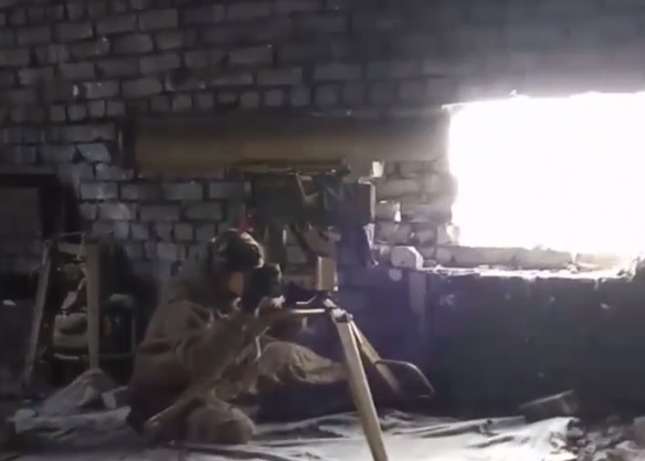 Russian Special Forces Firing the 9M133 Kornet Anti-Tank Weapon in ...