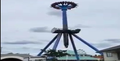 WHOA: 30 People Get Trapped Upside Down on an Amusement Park Ride in ...