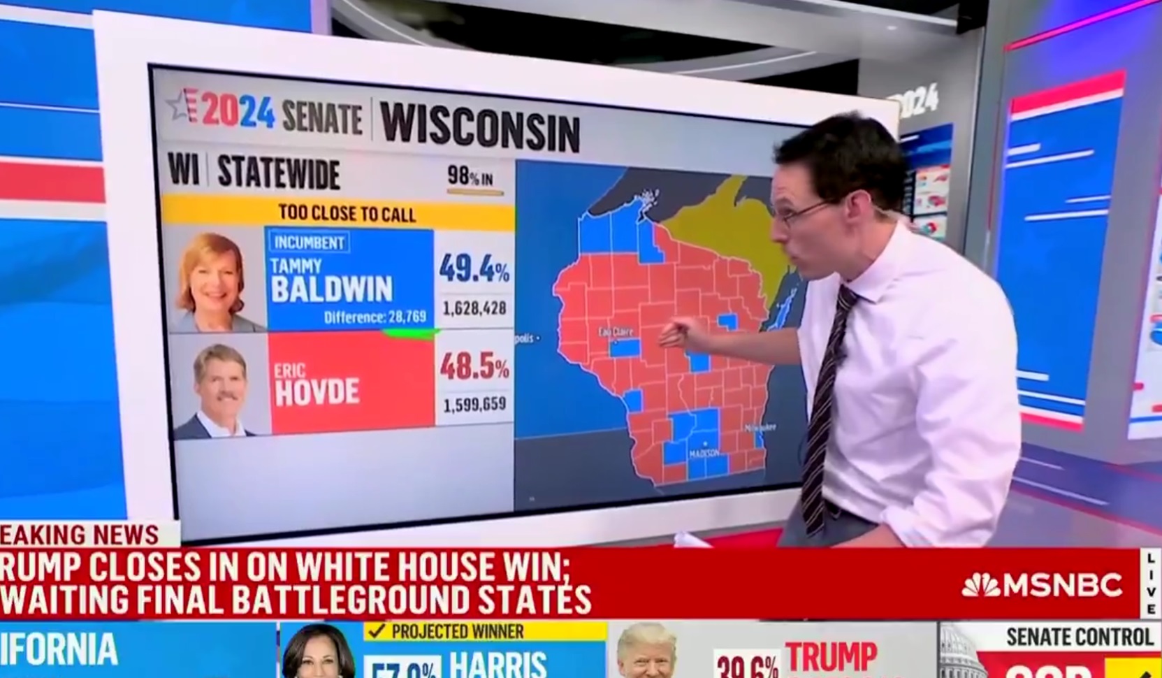 Trump Hater calling the Election for President Trump is FULL of BS ...