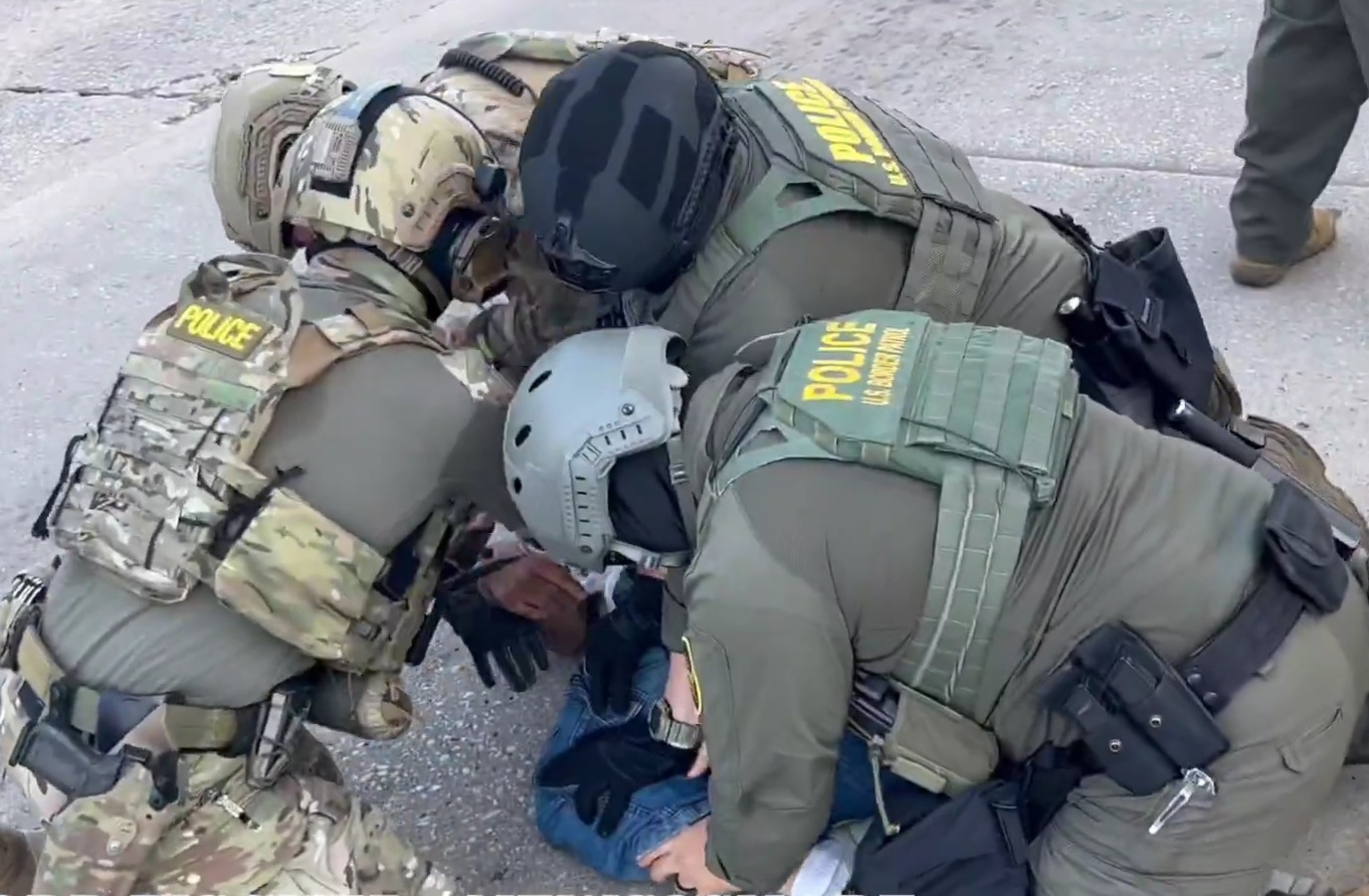 JUST IN: Border Patrol just LEVELED a rioter outside ICE Broadview near ...